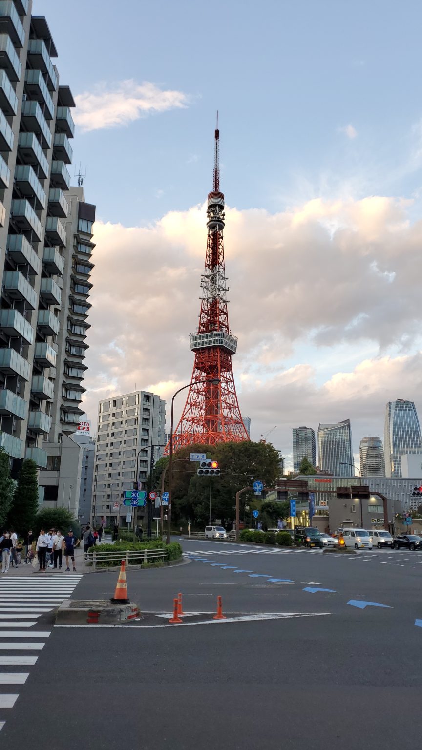 La Torre de Tokio, es la torre más espectacular de Japón.